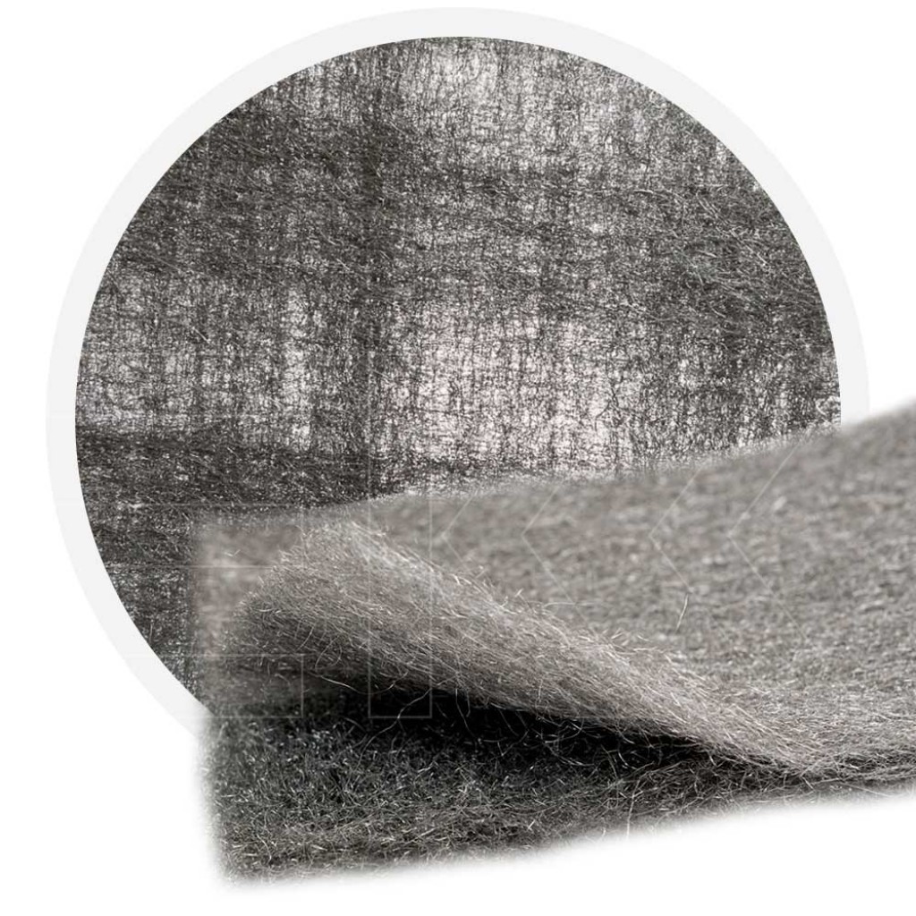 Stainless Steel Wool 434 crossed 200 mm - 1200 gr/m2 | TEKKSTEEL
