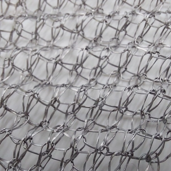 Aluminium Knitted Wire Mesh crimped